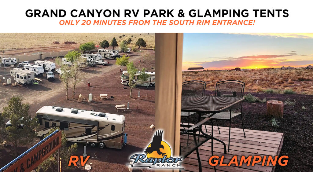 Grand Canyon RV Park & Camping – Raptor Ranch